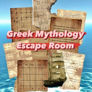 Greek Myth Escape Room for Fans of Percy Jackson - Etsy