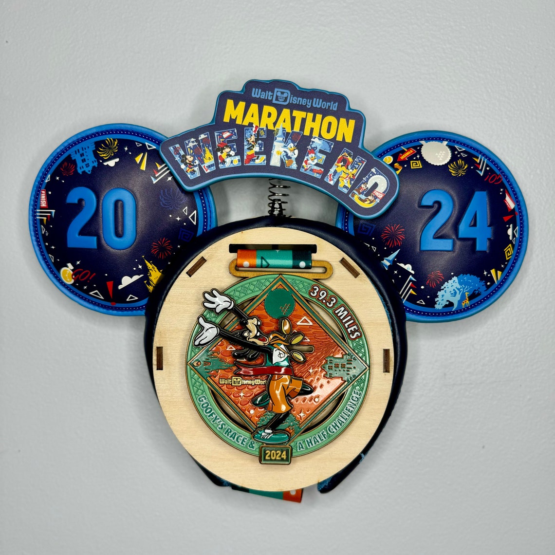 Trio of Ear Holders With Medal Display - Etsy