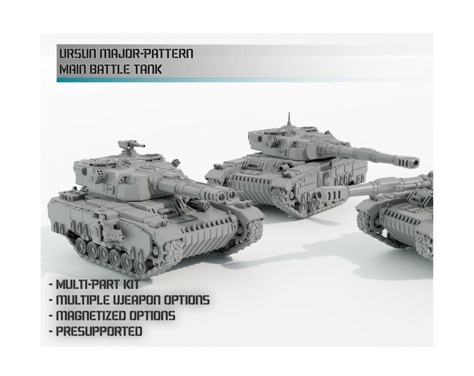 Ursus Major-pattern Heavy Battle Tank Maelstrom Designworks Tabletop ...