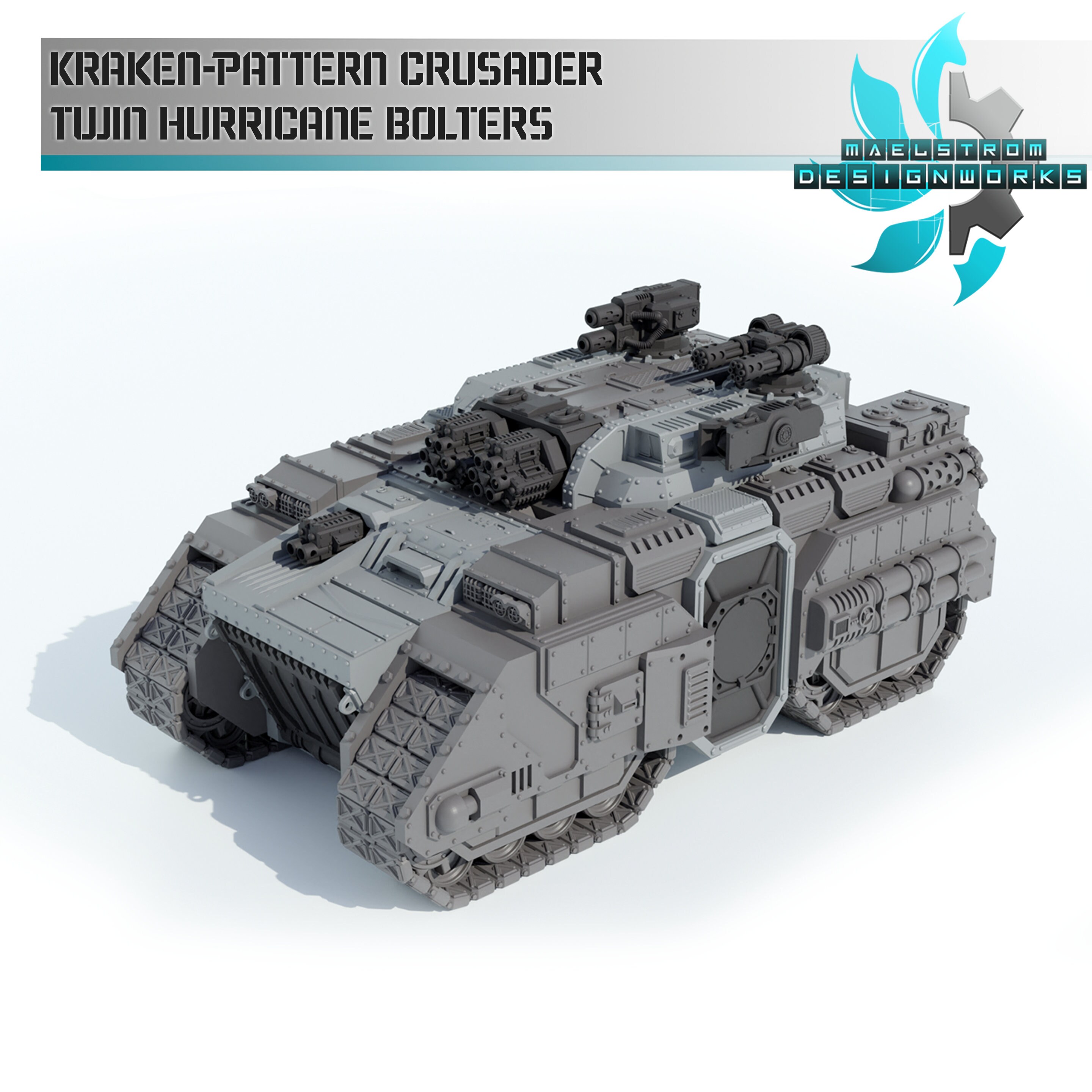Kraken-pattern Heavy Assault Vehicle Maelstrom Designworks Tabletop ...