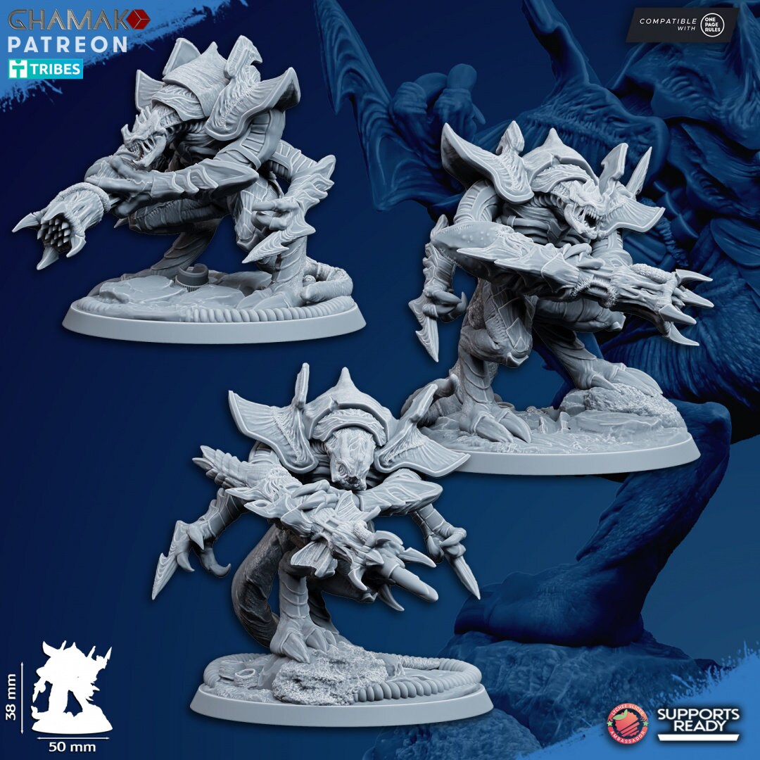 Swarm Guards (ranged) - Ghamak - Tabletop Wargaming Miniature Sci-fi ...