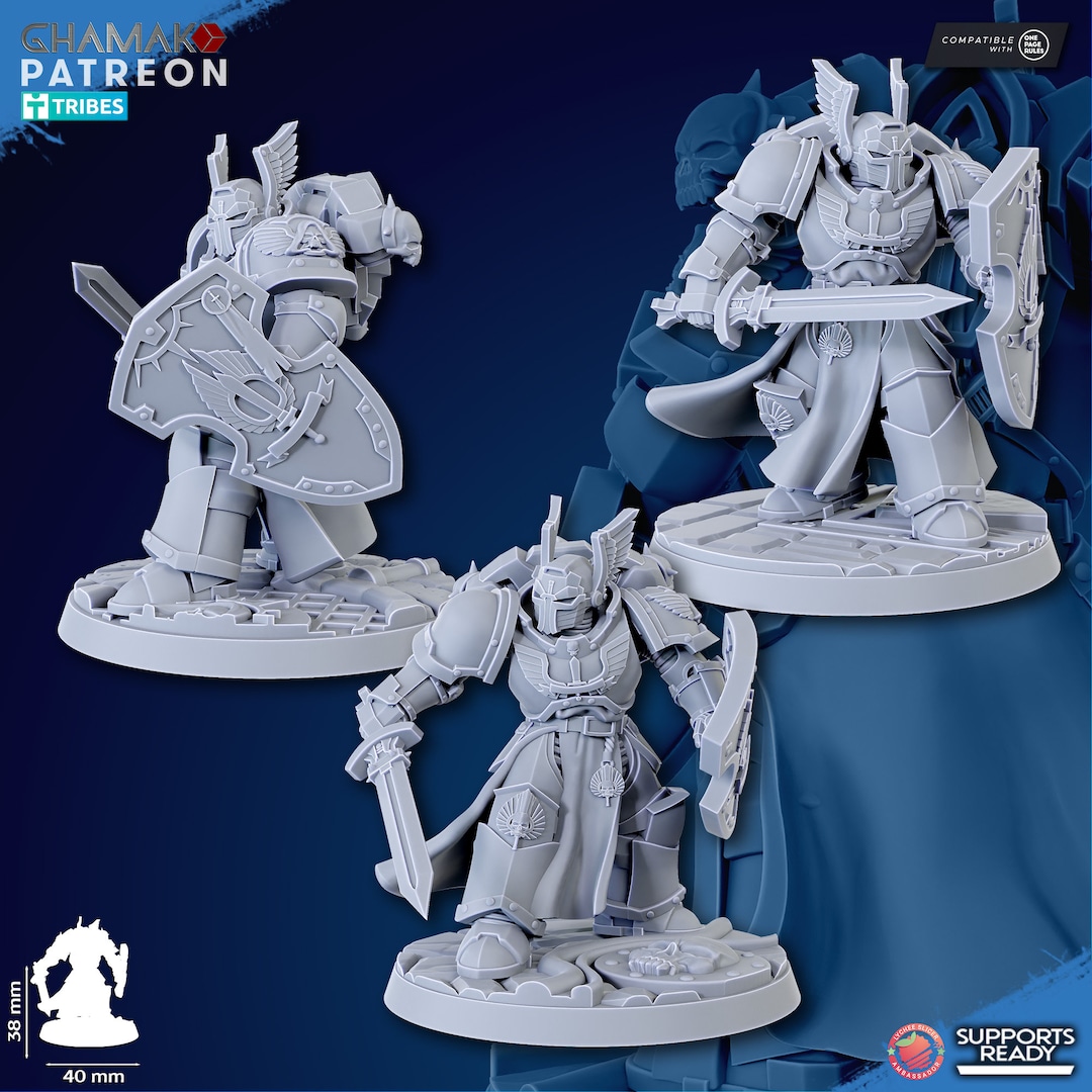 Vengeful Swords (3 Models) - Ghamak - Tabletop Wargaming Miniature Sci ...
