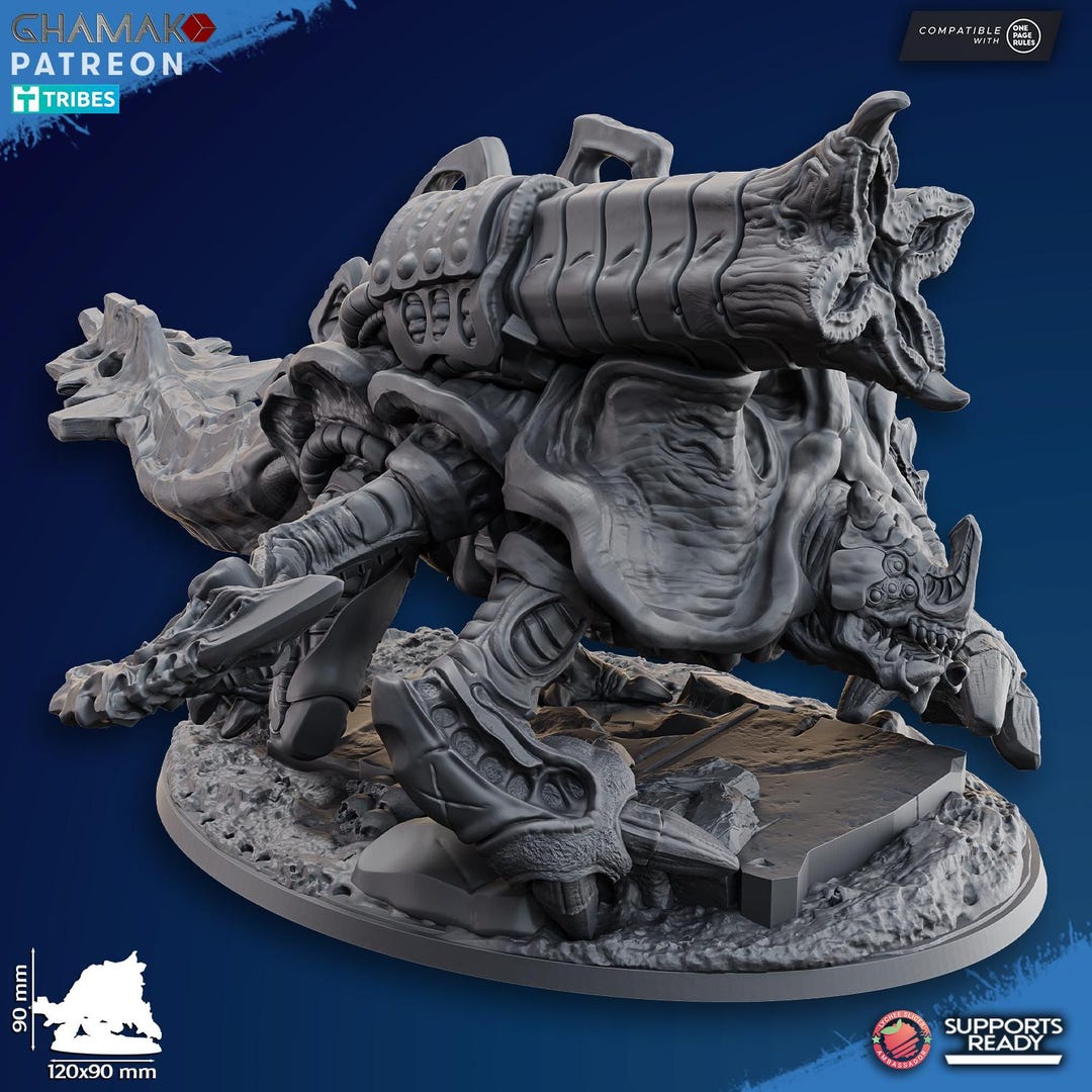 Plasmatic Hulk - Ghamak - Tabletop Wargaming Miniature Sci-fi/fantasy ...