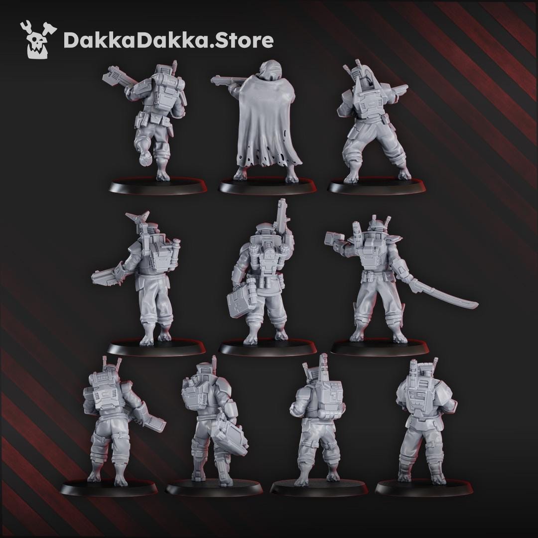 MSC Operations Team 2nd Division Squad (10 Models) - Dakkadakka.store ...