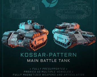 Hussar-pattern Heavy Tank Maelstrom Designworks Tabletop Wargaming ...