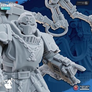 Hospitaller Knight Ghamak Tabletop Wargaming Miniature Sci-fi/fantasy ...