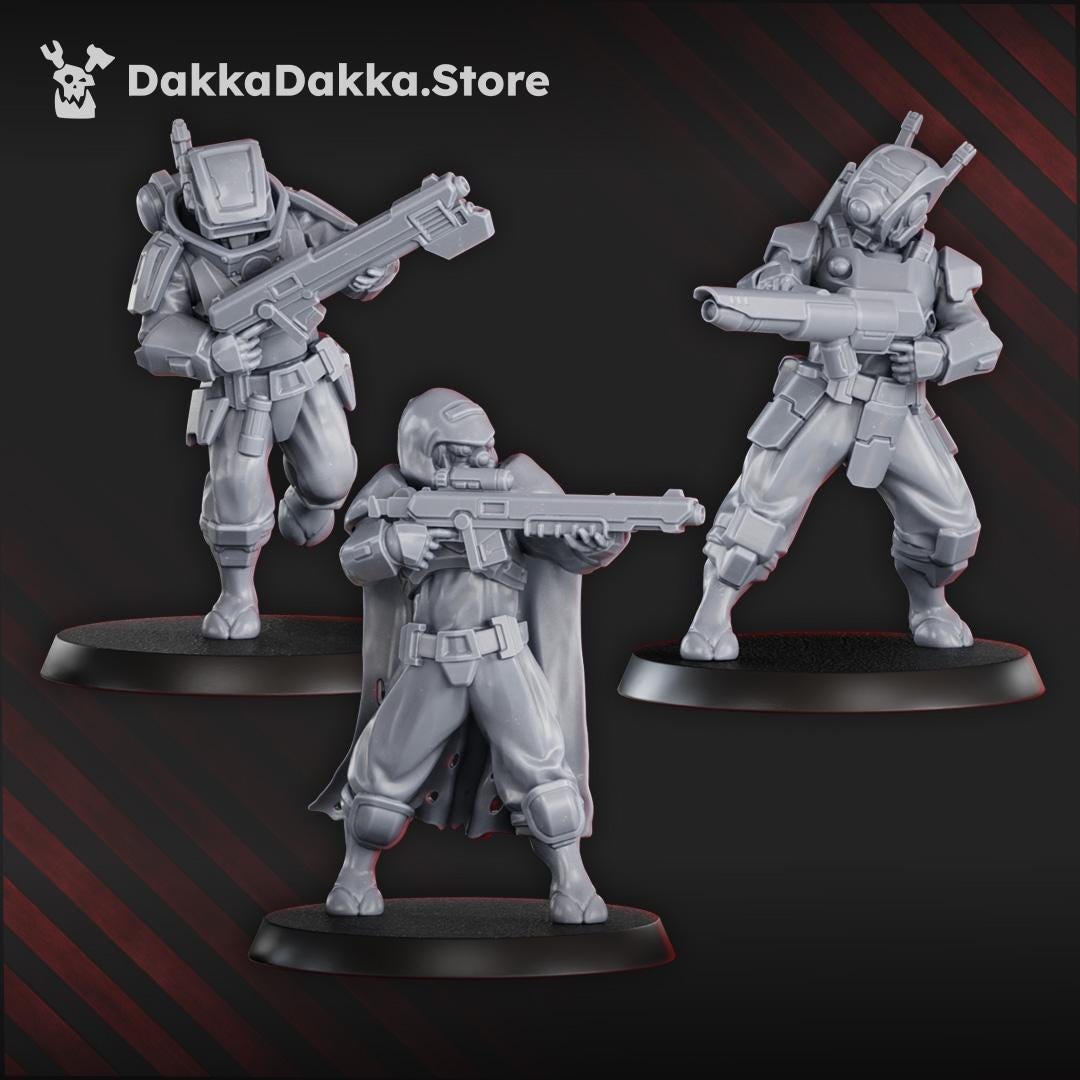 MSC Operations Team 2nd Division Squad (10 Models) - Dakkadakka.store ...