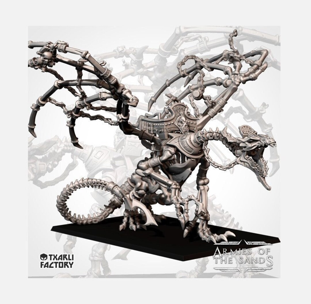 Bone Dragon - Txarli Factory - Tabletop Wargaming Miniature Sci-fi ...