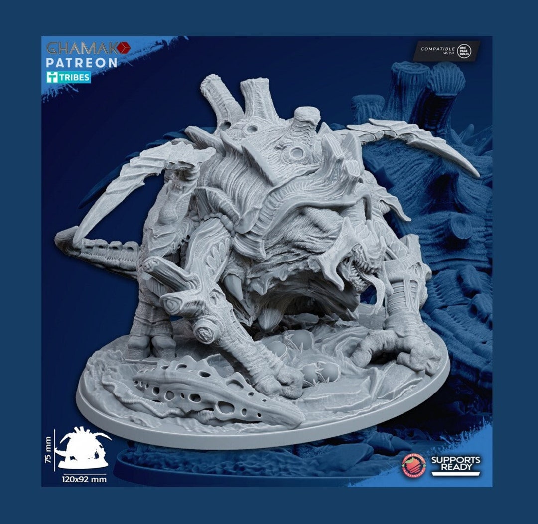 Mother of the Swarm - Ghamak - Tabletop Wargaming Miniature Sci-fi ...