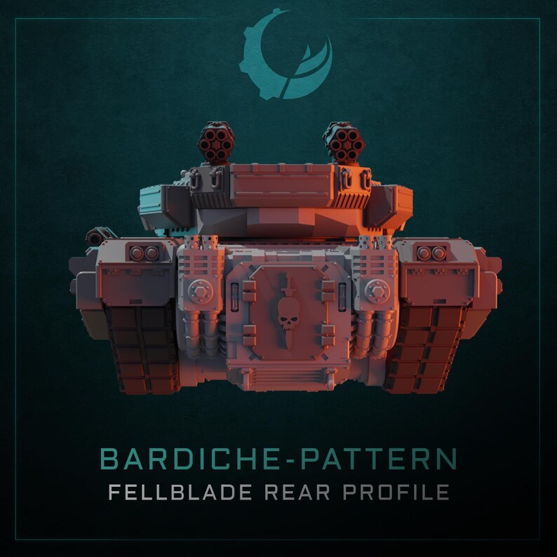 Bardiche-pattern Super Heavy Tank - Maelstrom Designworks - Tabletop ...