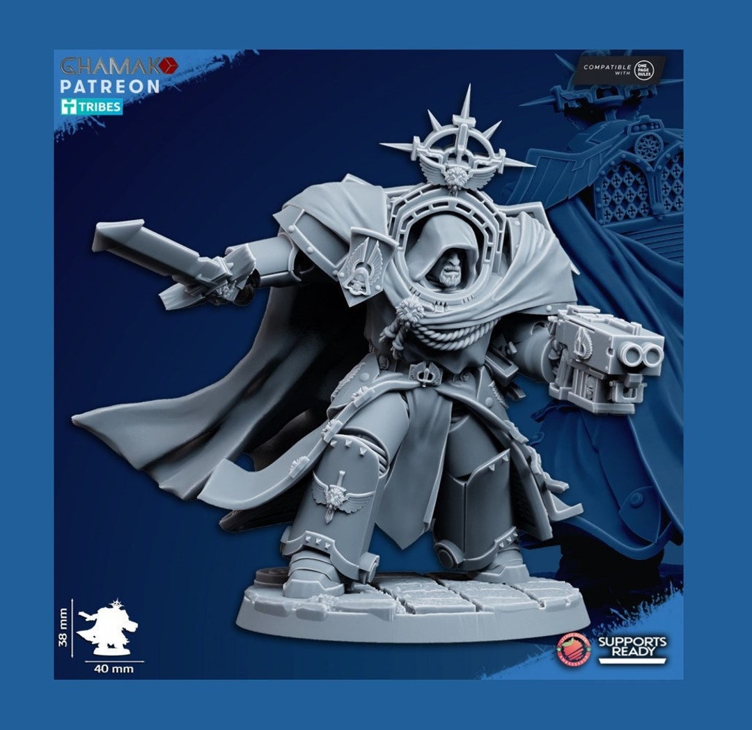 Exterminator Hero Ghamak Tabletop Wargaming Miniature Sci-fi/fantasy ...