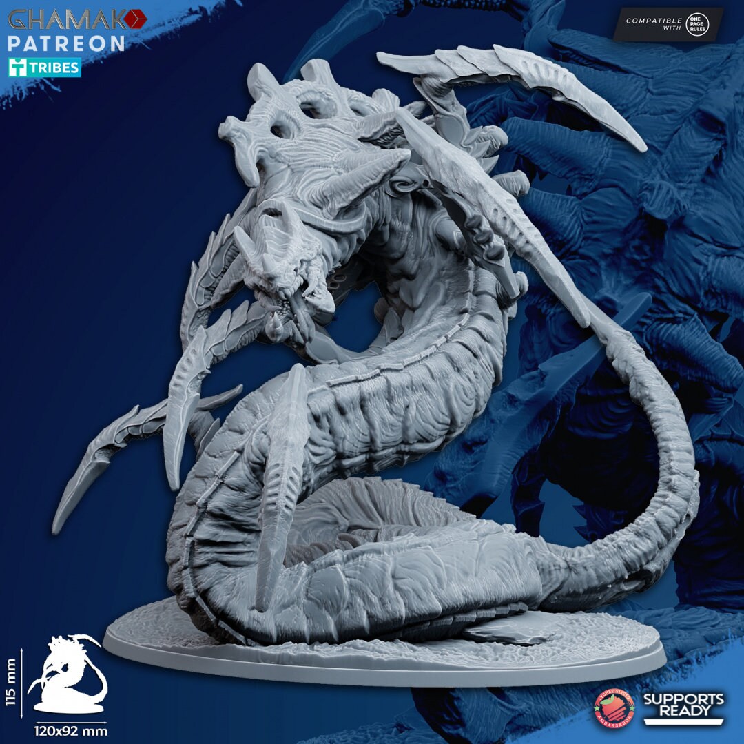 Tremor - Ghamak - Tabletop Wargaming Miniature Sci-fi/fantasy/daemon ...