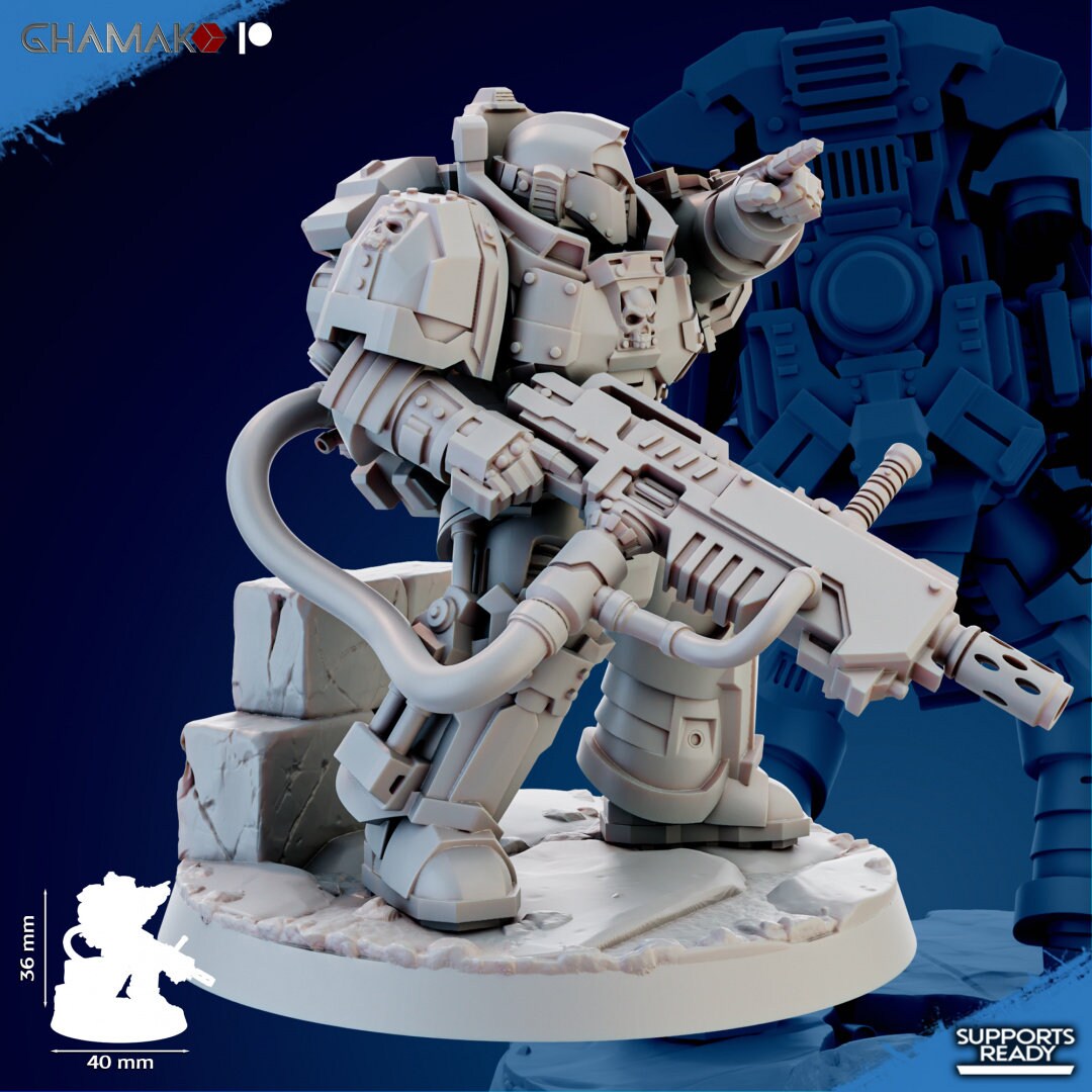 3 X Cremetis Team Ghamak Tabletop Wargaming Miniature Sci-fi/fantasy ...