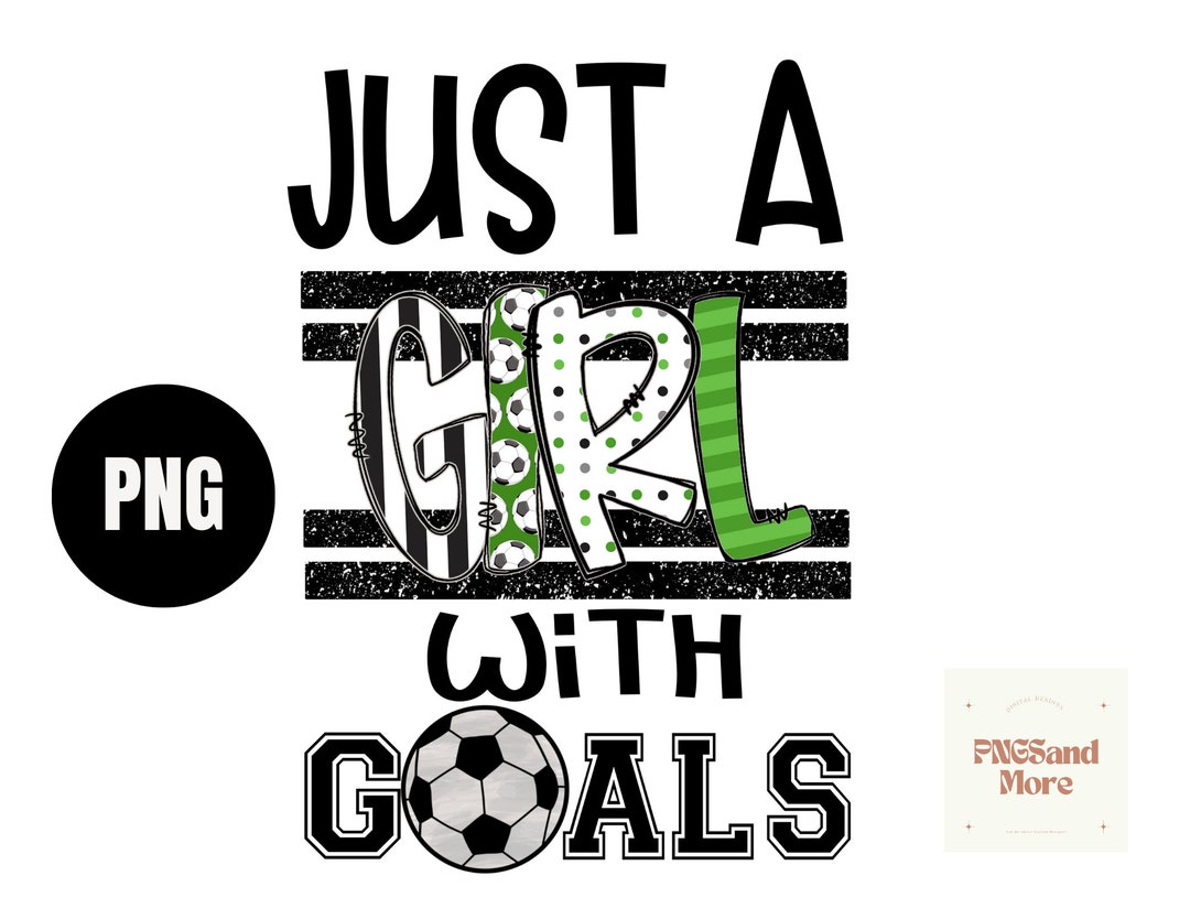 Soccer Png, Soccer Girl Png, Sublimation Transfer, Digital Image - Etsy