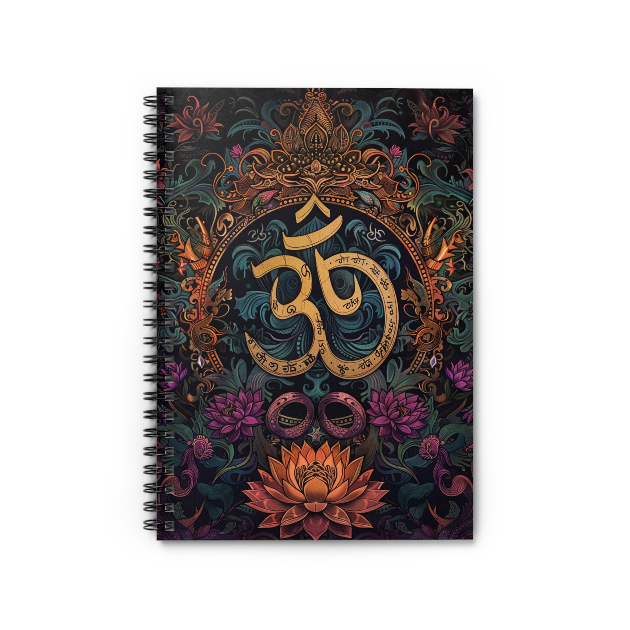 Hindu Inspired Design Journal, Personal Journal, Self Care Journal ...