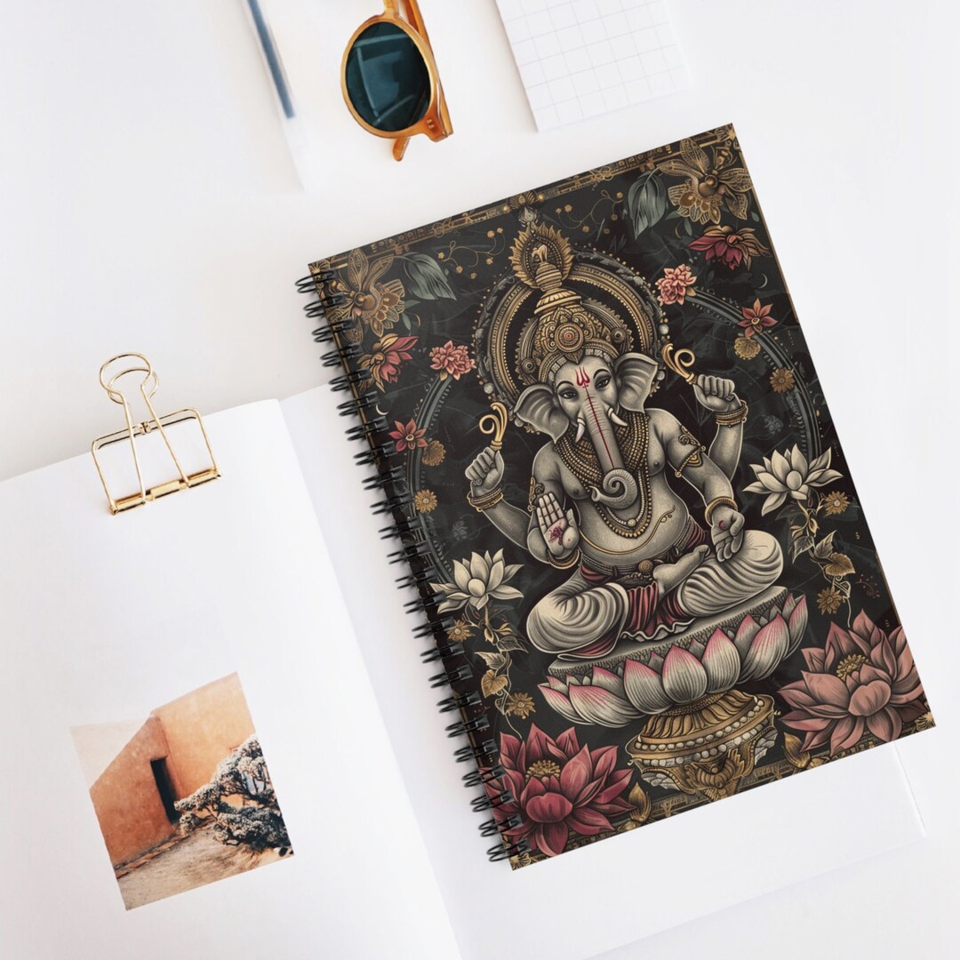 Hindu Ganesh Design Journal, Personal Journal, Self Care Journal, Diary ...