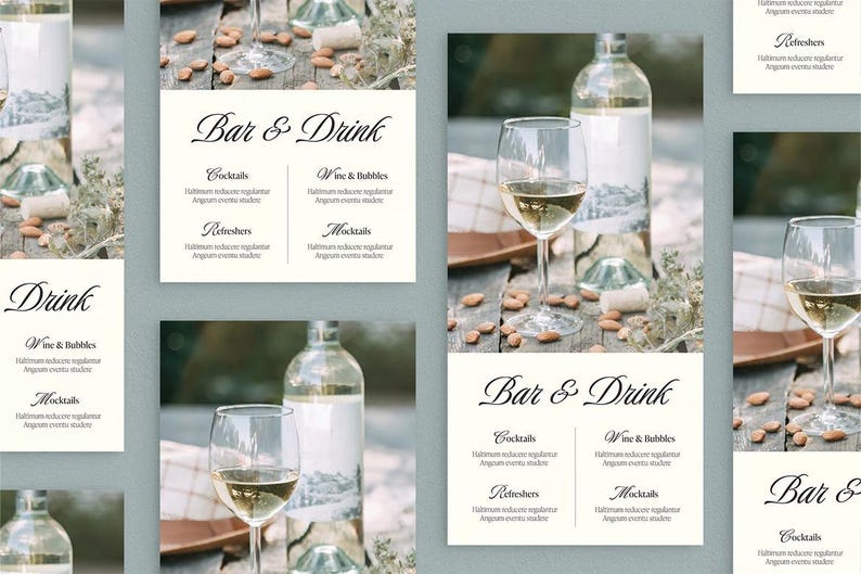 Wedding Stationery Set | Invitation, Save the Date, Menu, RSVP, Table ...