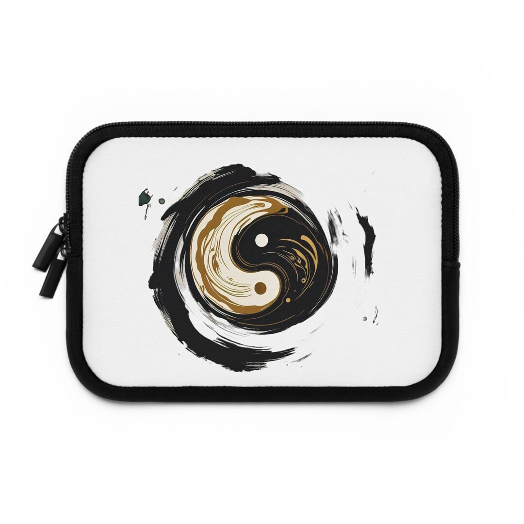 Yin and Yang Laptop Sleeve, Computer Case, Tech Accessories, Balance ...