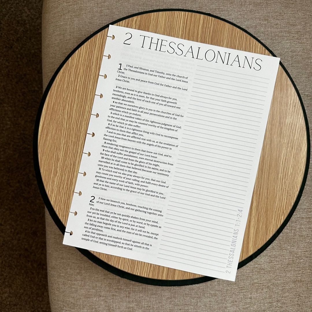 DISC-COVER Bible™ Note Taking Bible ASV 2 Thessalonians Choose Your ...