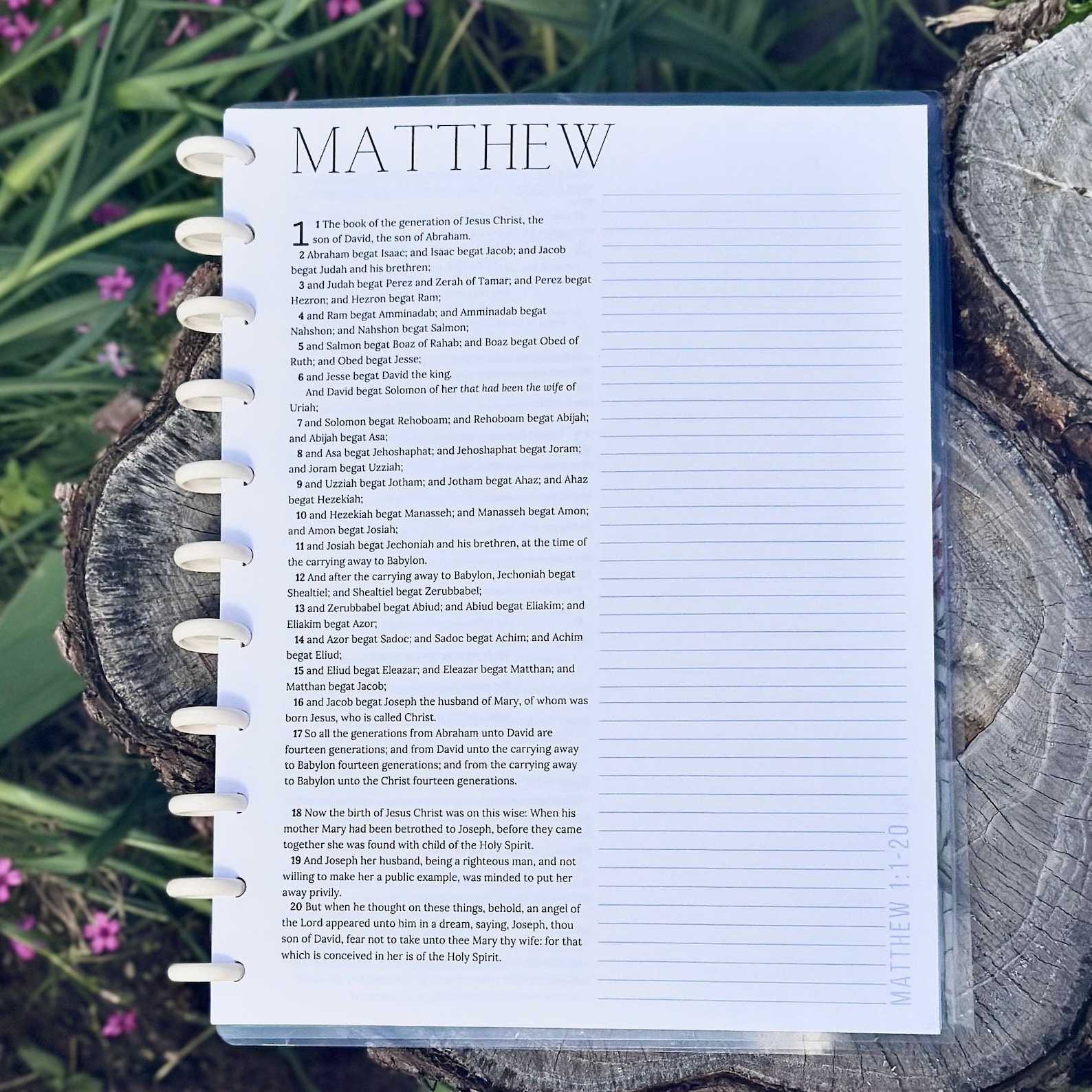 DISC-COVER Bible™ Note Taking Bible Discbound Bible Study ASV the Book ...