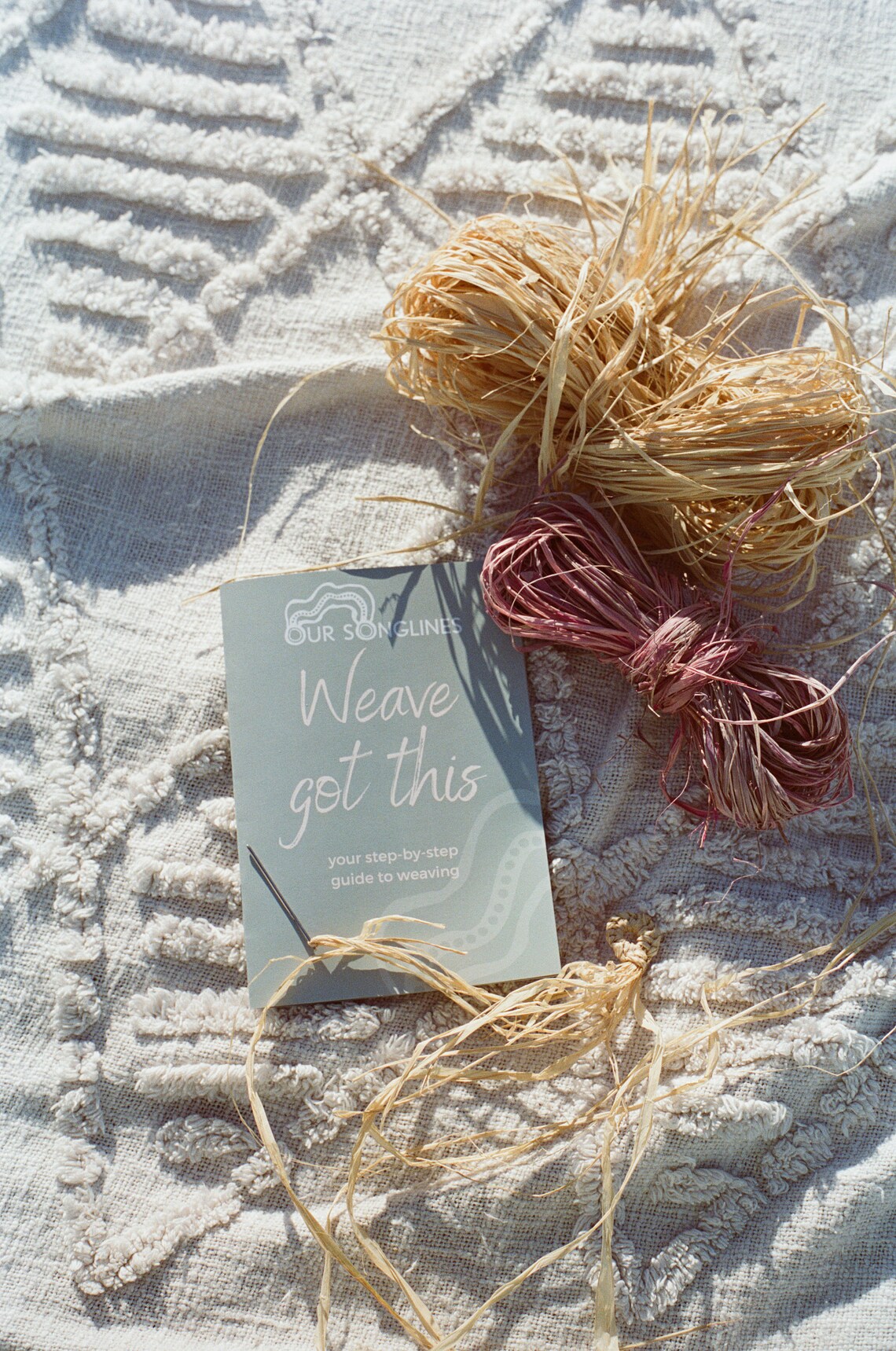 DIY Aboriginal Weaving Kit - Native Lavender Haze - Etsy