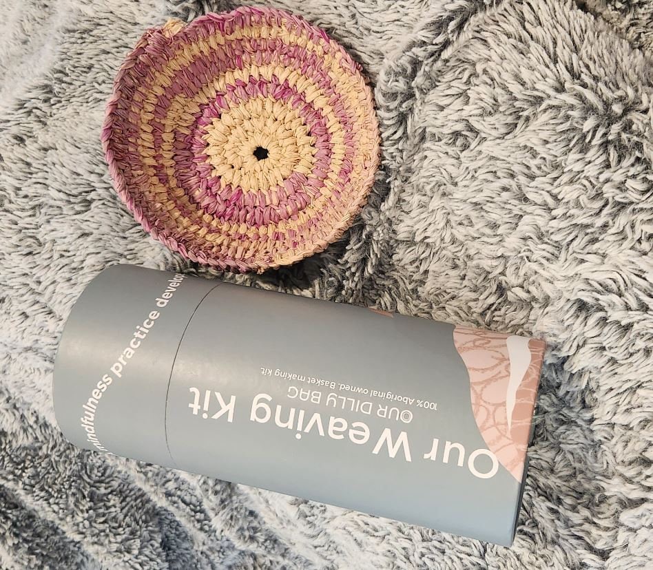 DIY Aboriginal Weaving Kit - Native Lavender Haze - Etsy