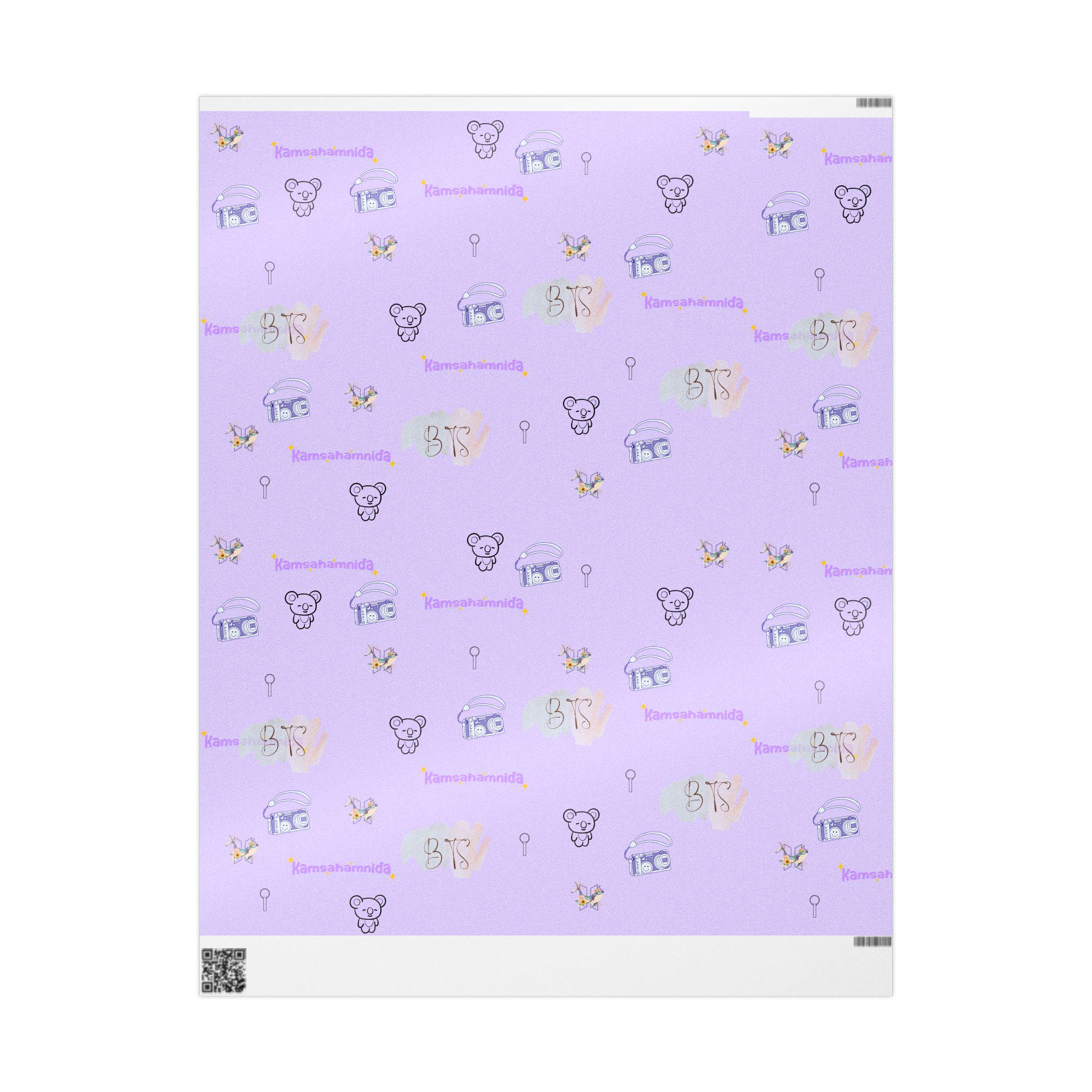 BTS Inspired Wrapping Papers - Etsy