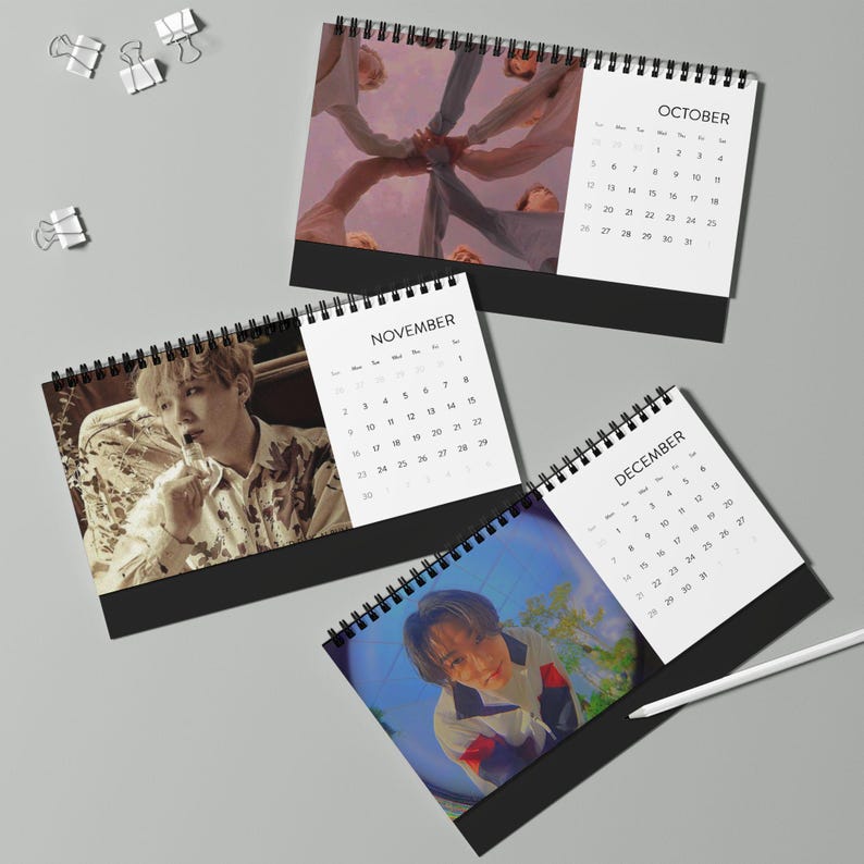 BTS 2025 Gradient Design, Agenda Planner, Scheduler, Fan Merch, Office ...