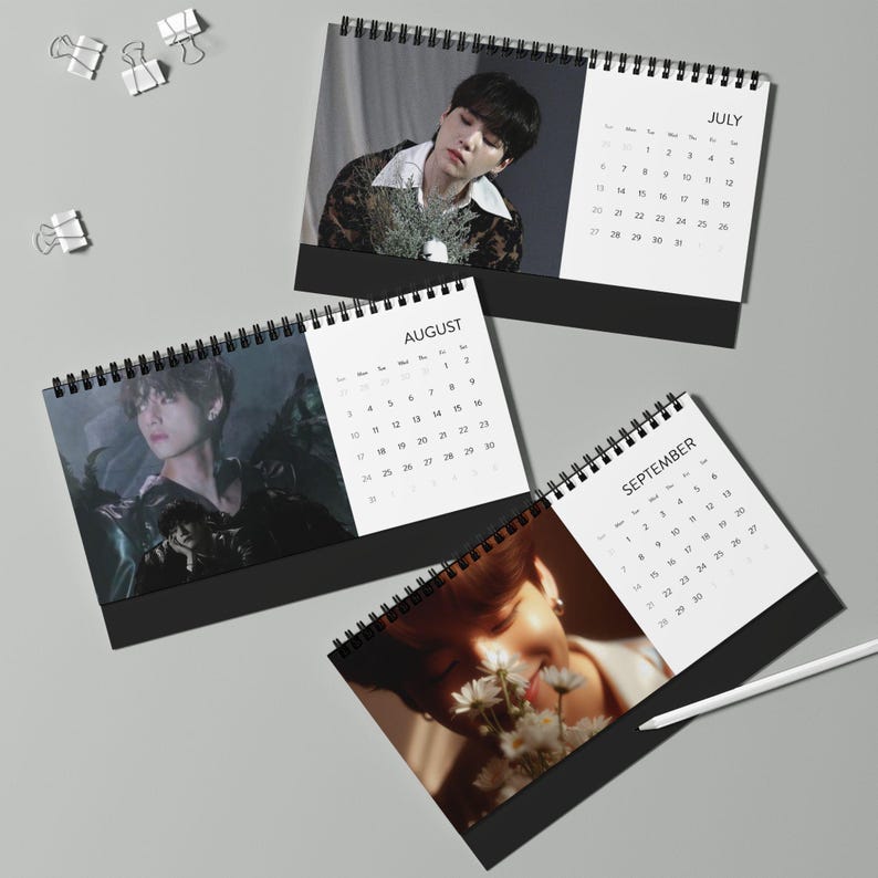 BTS 2025 Gradient Design, Agenda Planner, Scheduler, Fan Merch, Office ...