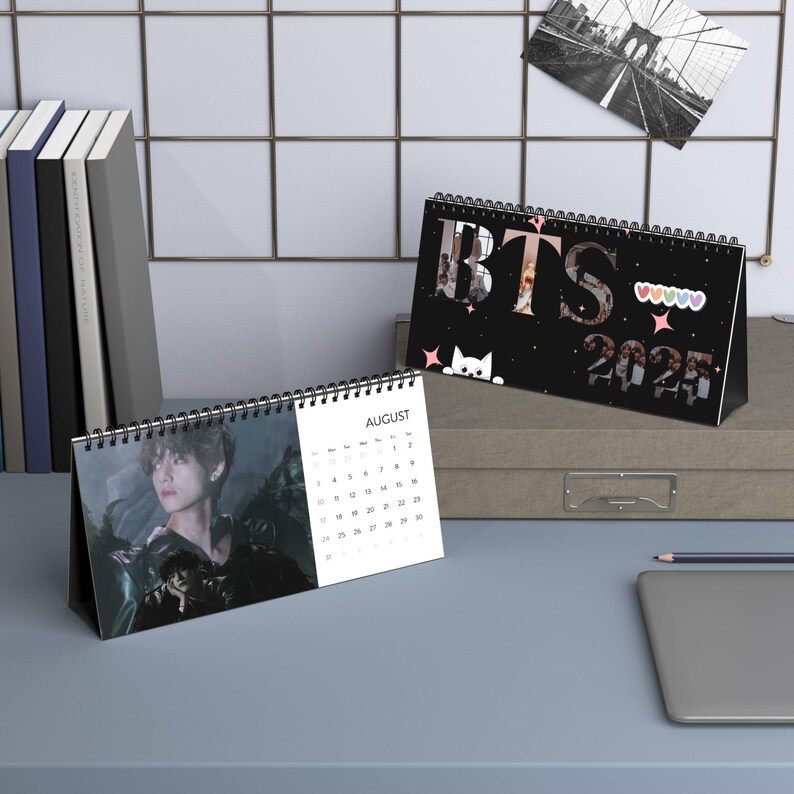 BTS 2025 Gradient Design, Agenda Planner, Scheduler, Fan Merch, Office ...