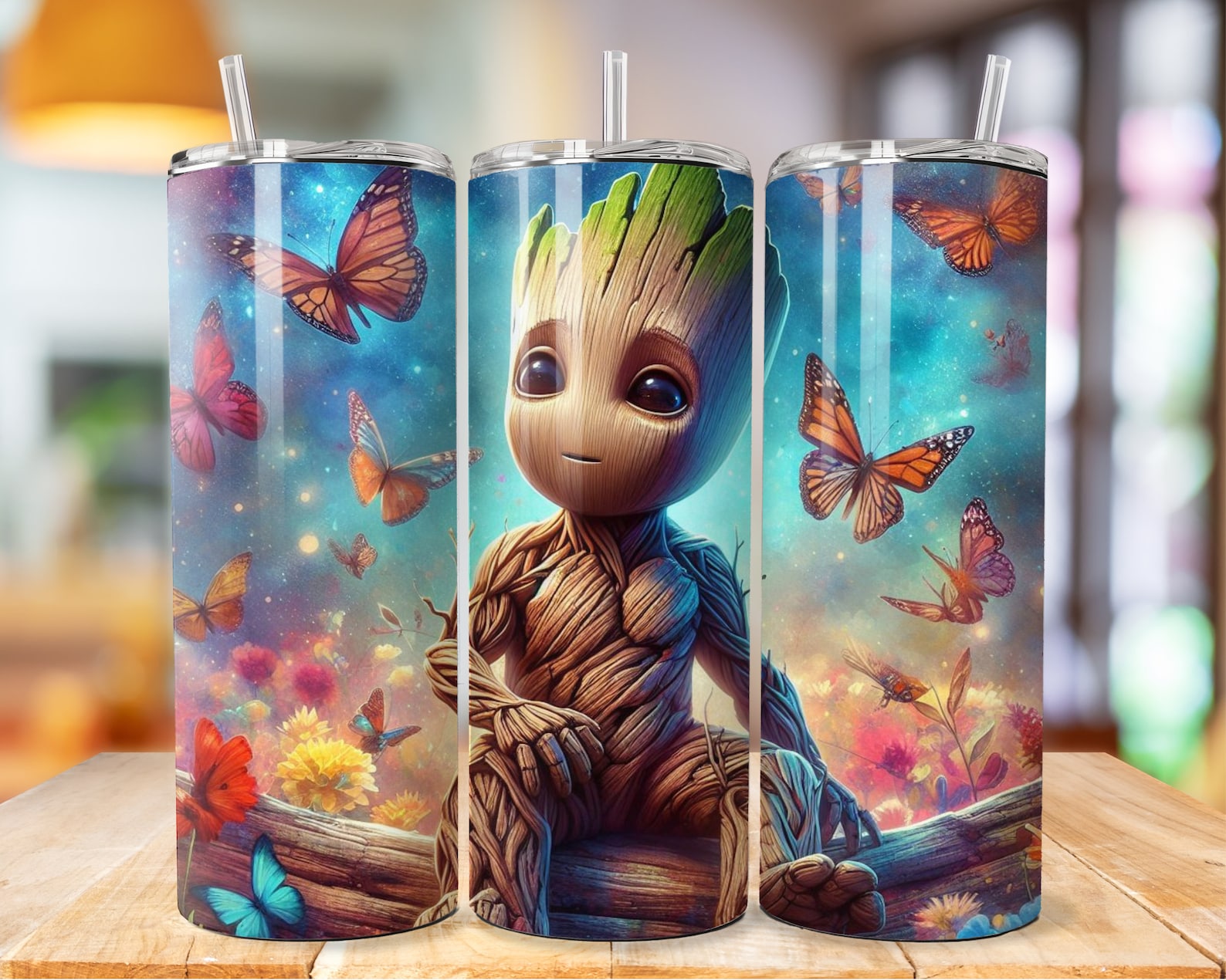 Baby Groot Tumbler Wrap, Groot Wrap, Groot Tumbler, Groot Sublimation ...