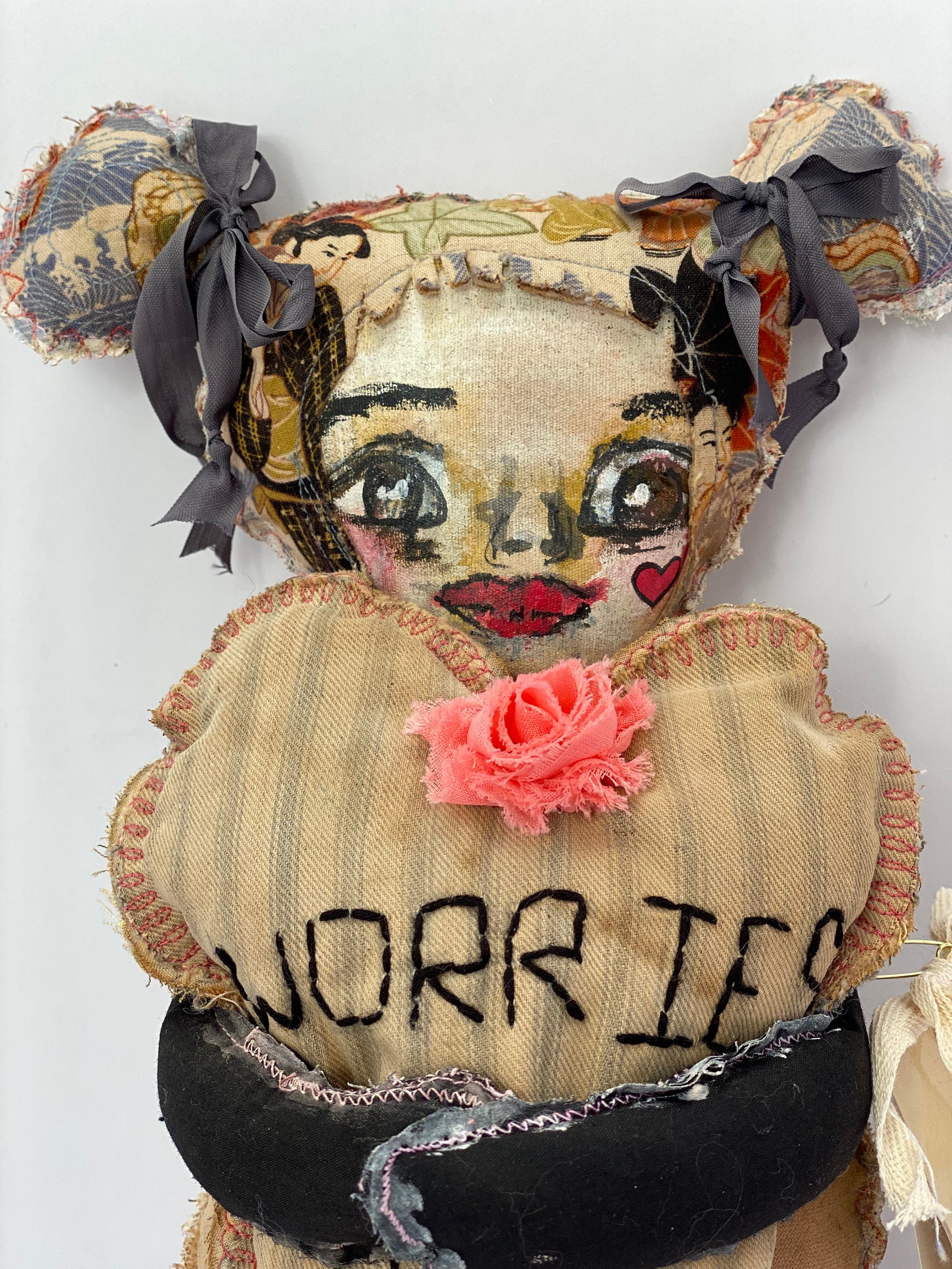 Prim Doll bella With Heart Handmade OOAK Primitive Doll - Etsy