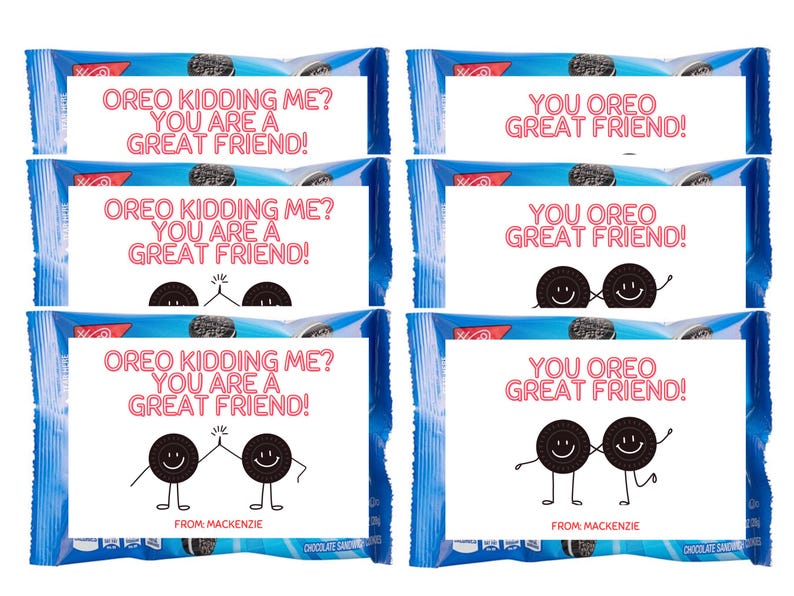 Chocolate Sandwich Cookie Valentine | Valentines Day | Kids Valentine ...