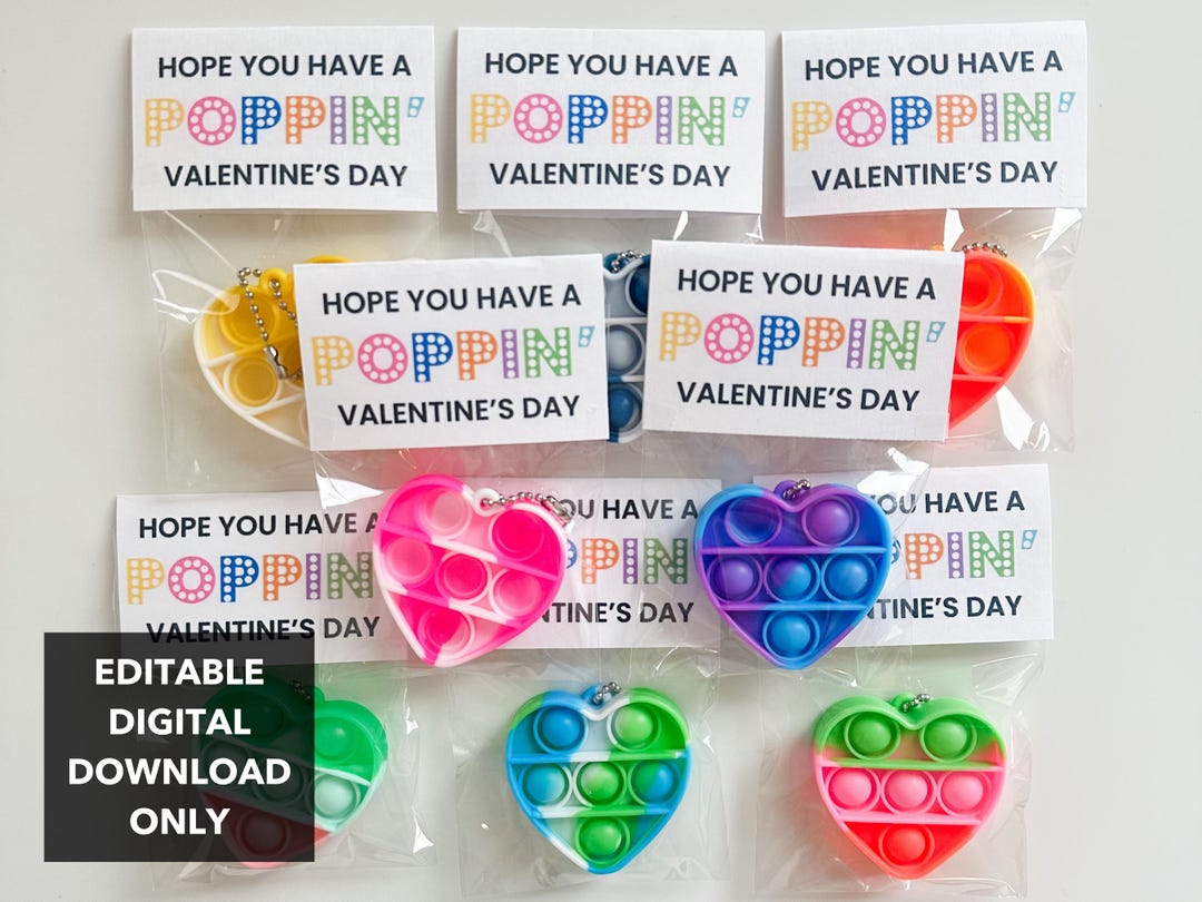 Hope You Have A Poppin Valentines Day | Valentines Day | Kids ...