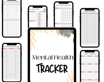 Canva Mental Health Tracker Template 2025 - Etsy