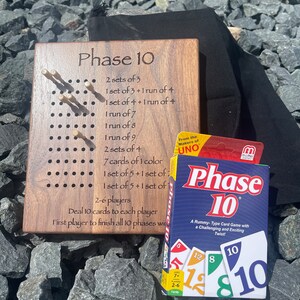 Phase Ten Game Set - Etsy