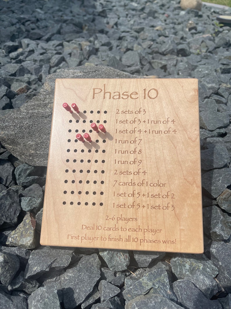 Phase Ten Game Set - Etsy