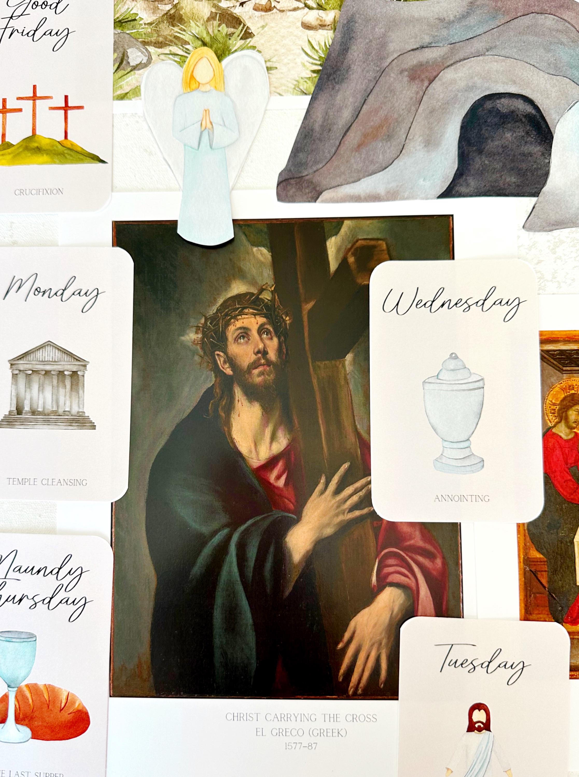 Easter Unit Study, Easter Activities Bundle, Holy Week Study, Easter ...