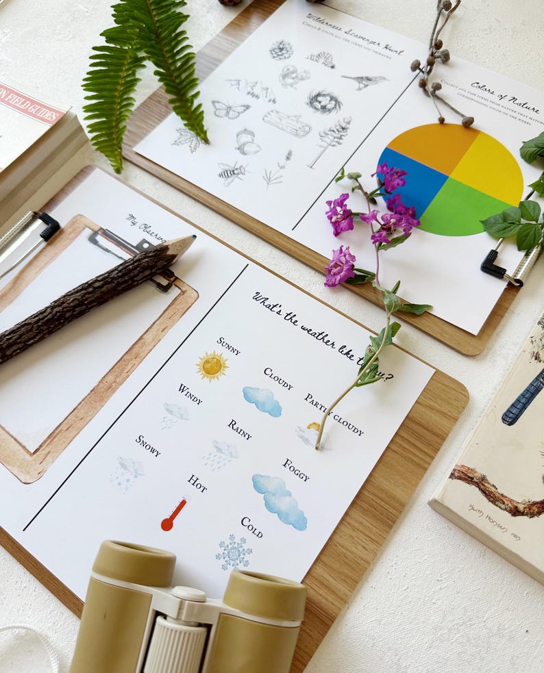 Nature Journal Study (forest Edition), Nature Journal Activities ...