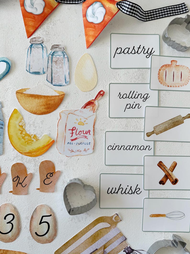 Fall Baking Unit Study, Homeschool Baking Study, Fall Morning Basket - Etsy