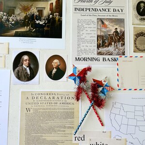 Independence Day Unit Study, 4th of July Study, 4th of July Morning ...
