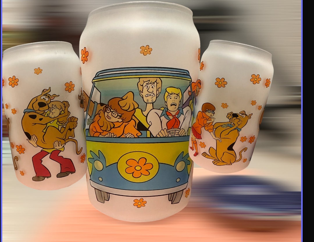Scooby Doo Glass Can - Etsy
