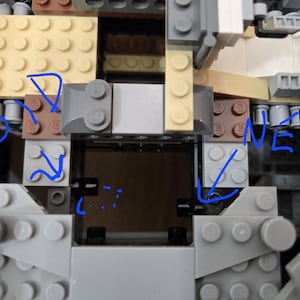 3D Printed Lego UCS Millennium Falcon 75192 Wall Mount - Etsy