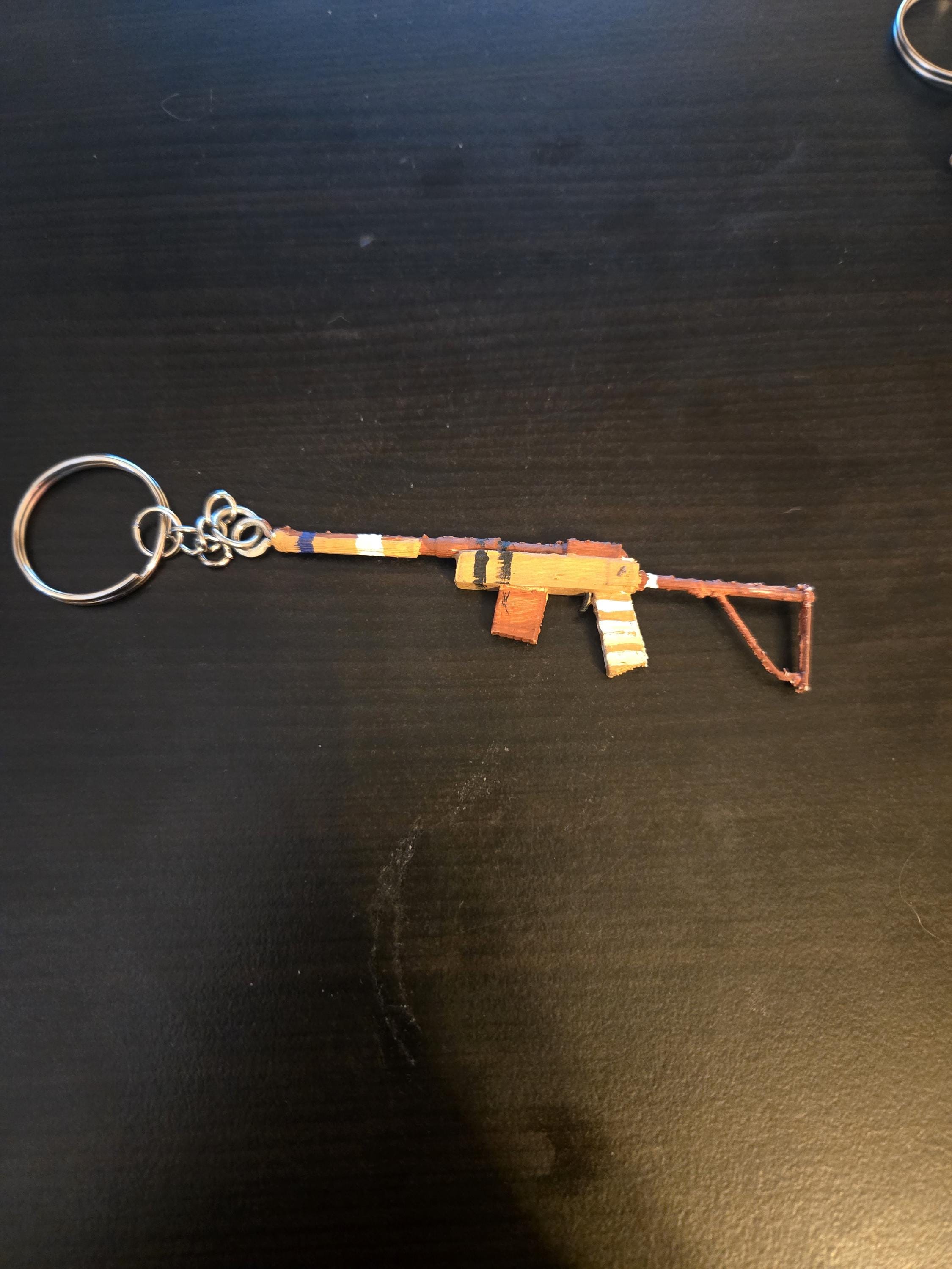 3D Printed Rust Keychains - Etsy