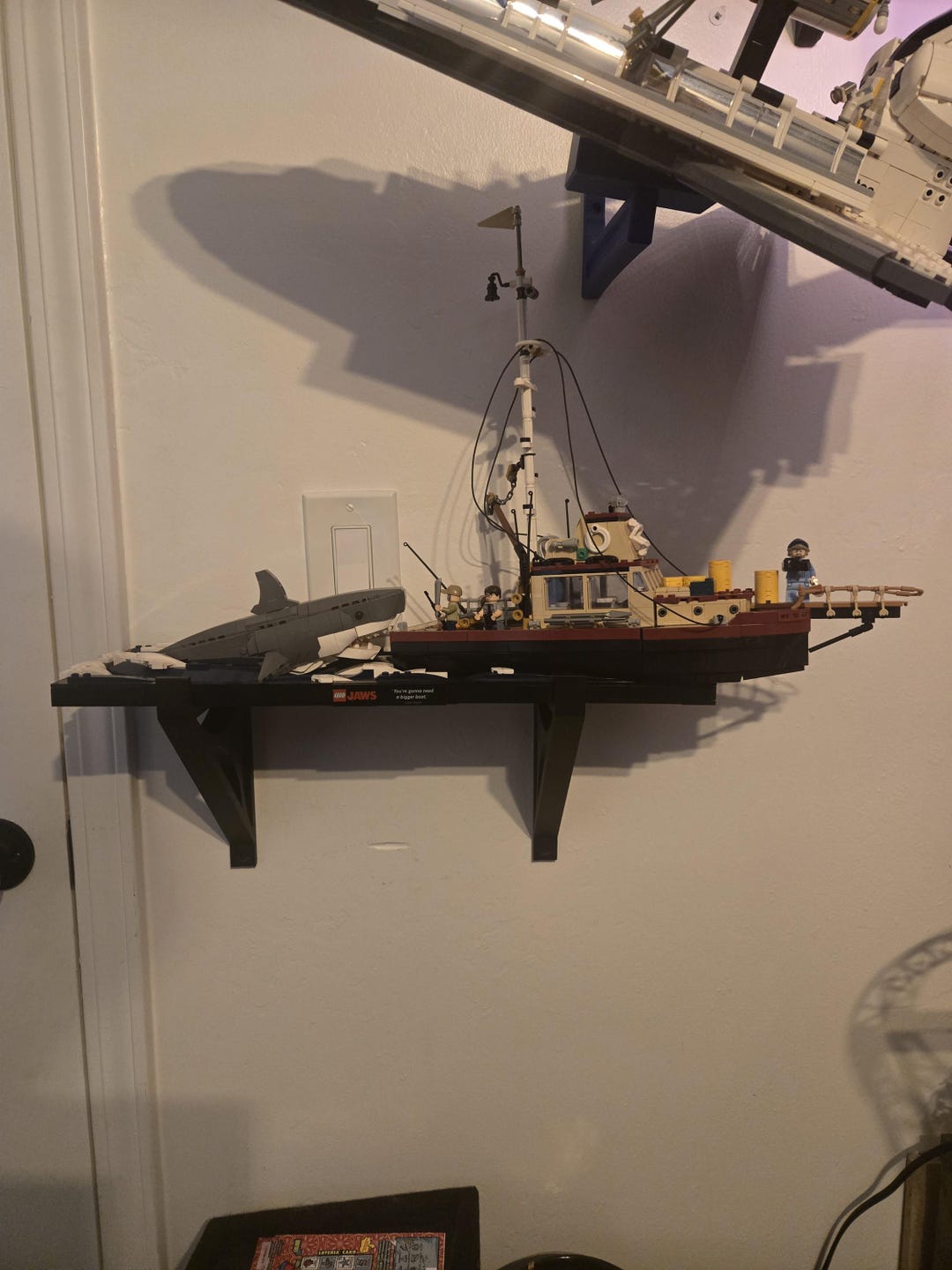 3D Printed Lego Jaws 21350 Wall Mount - Etsy