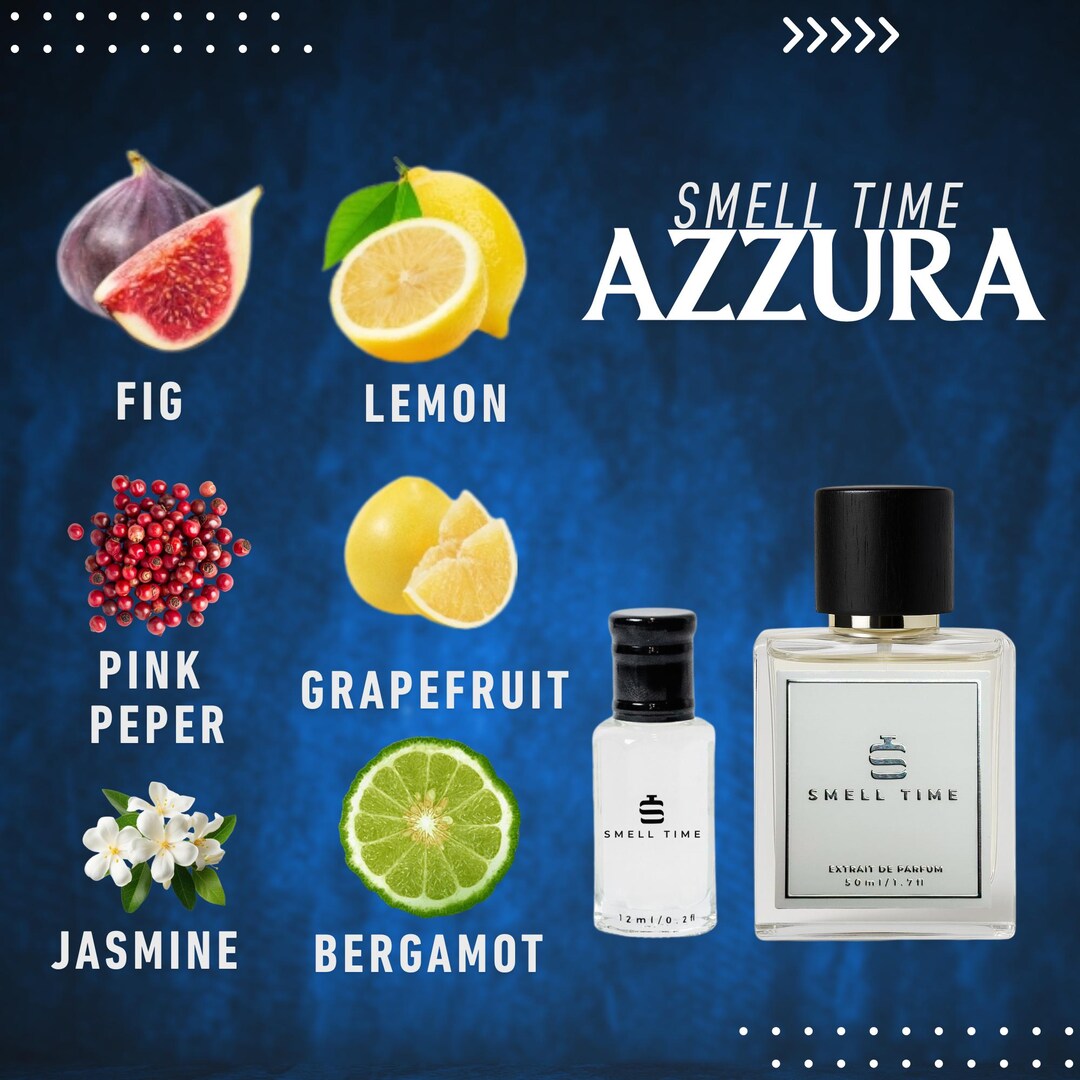 Azzura | Fresh Citrus & Woody Perfume | Long-lasting Handmade Scent ...