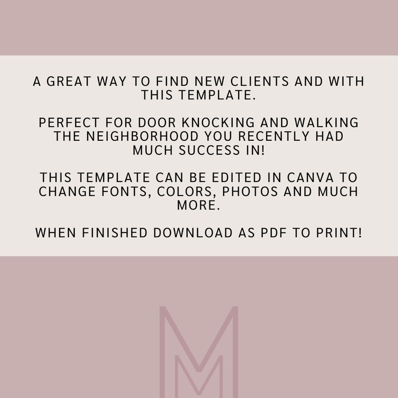 Real Estate Neighborhood Template | Hello Neighbor Farming Letter ...