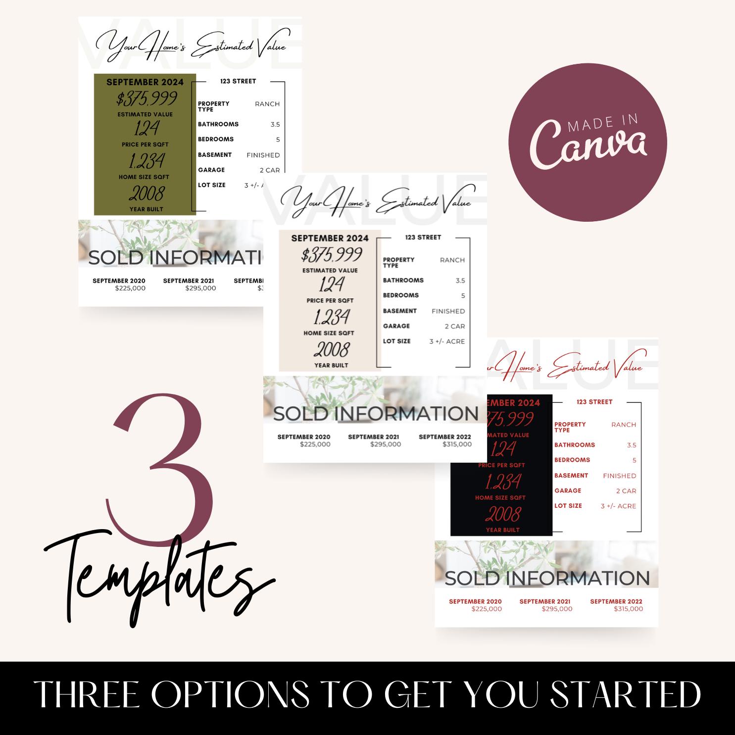 Home Equity Report | CMA Packet | Comparative Market Analysis | Listing ...