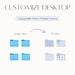 12 Blue Gingham Folder Icons With 6 Bonus Wallpapers for Mac & Windows ...