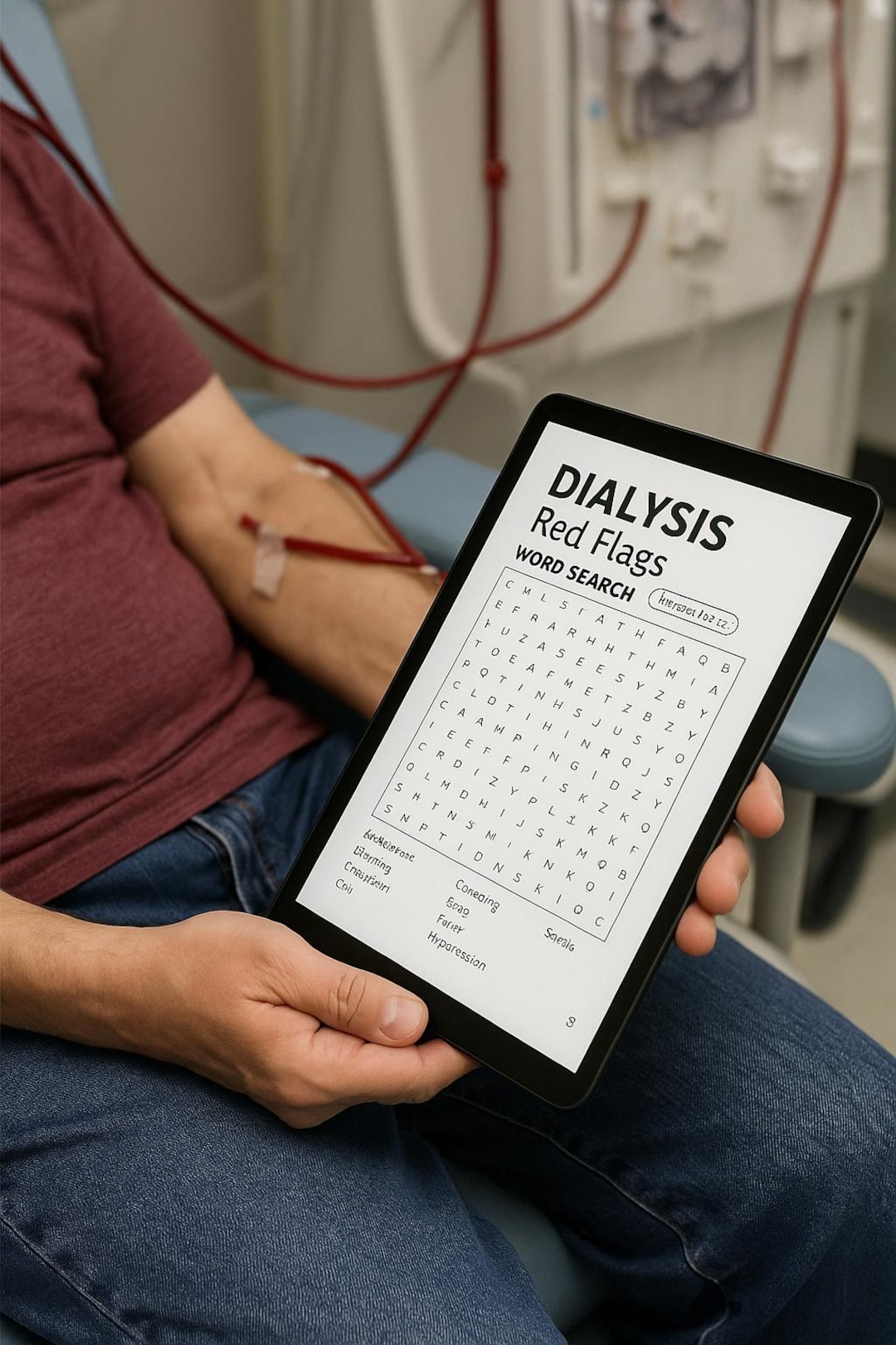 Dialysis Word Search Puzzle Packet: Nurse & Patient Education (digital ...